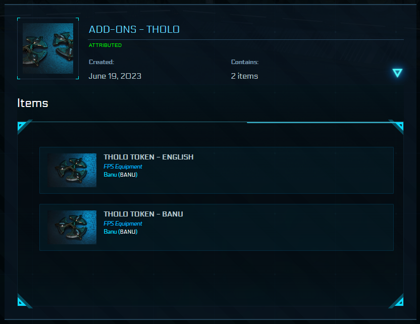 Buy Banu Tholo for Star Citizen – The Impound