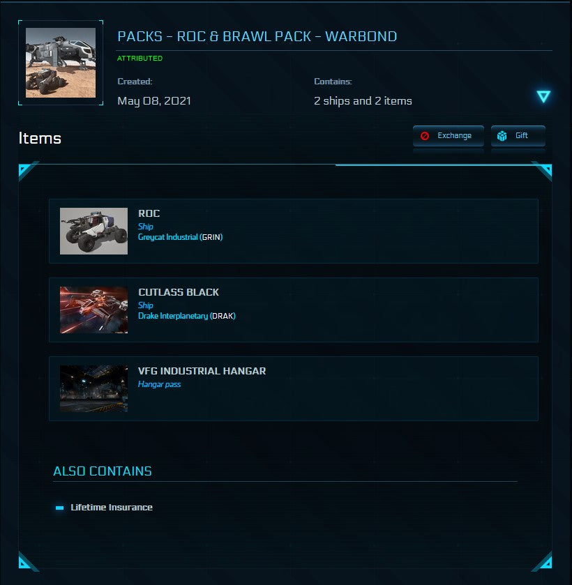Buy ROC Original Concept with LTI for Star Citizen – The Impound