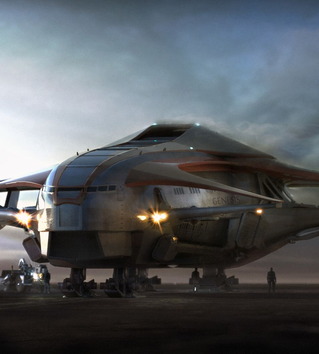 Genesis Starliner - Standalone Ship - Star Citizen – The Impound