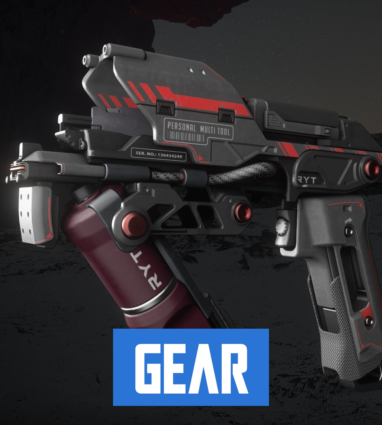 Pyro RYT "Black Cherry" Multi-Tool - Star Citizen – The Impound