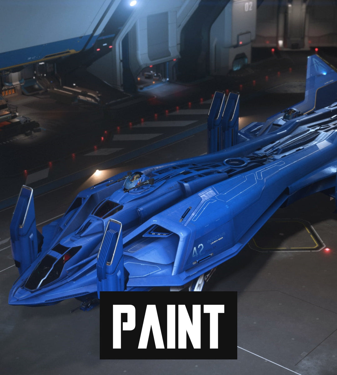 Buy cheap Retaliator - Invictus Blue and Gold Paint for Star Citizen ...